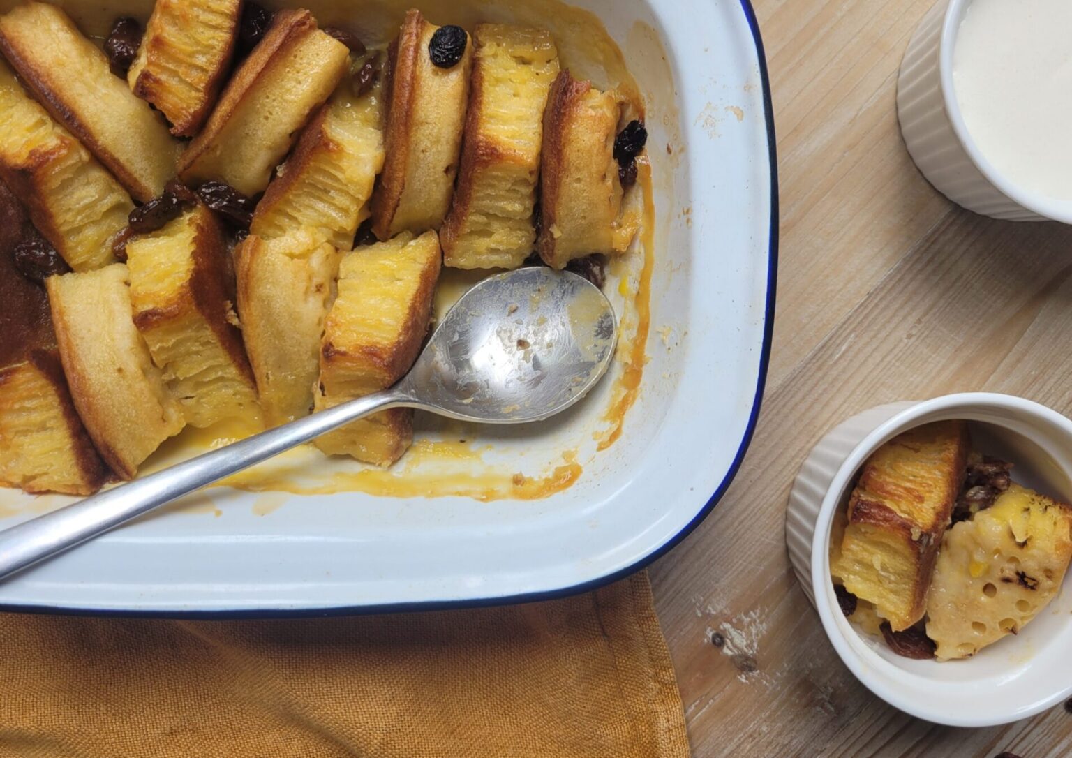 Baked crumpet pudding (dairy and egg free) | The Allergy Mums Club